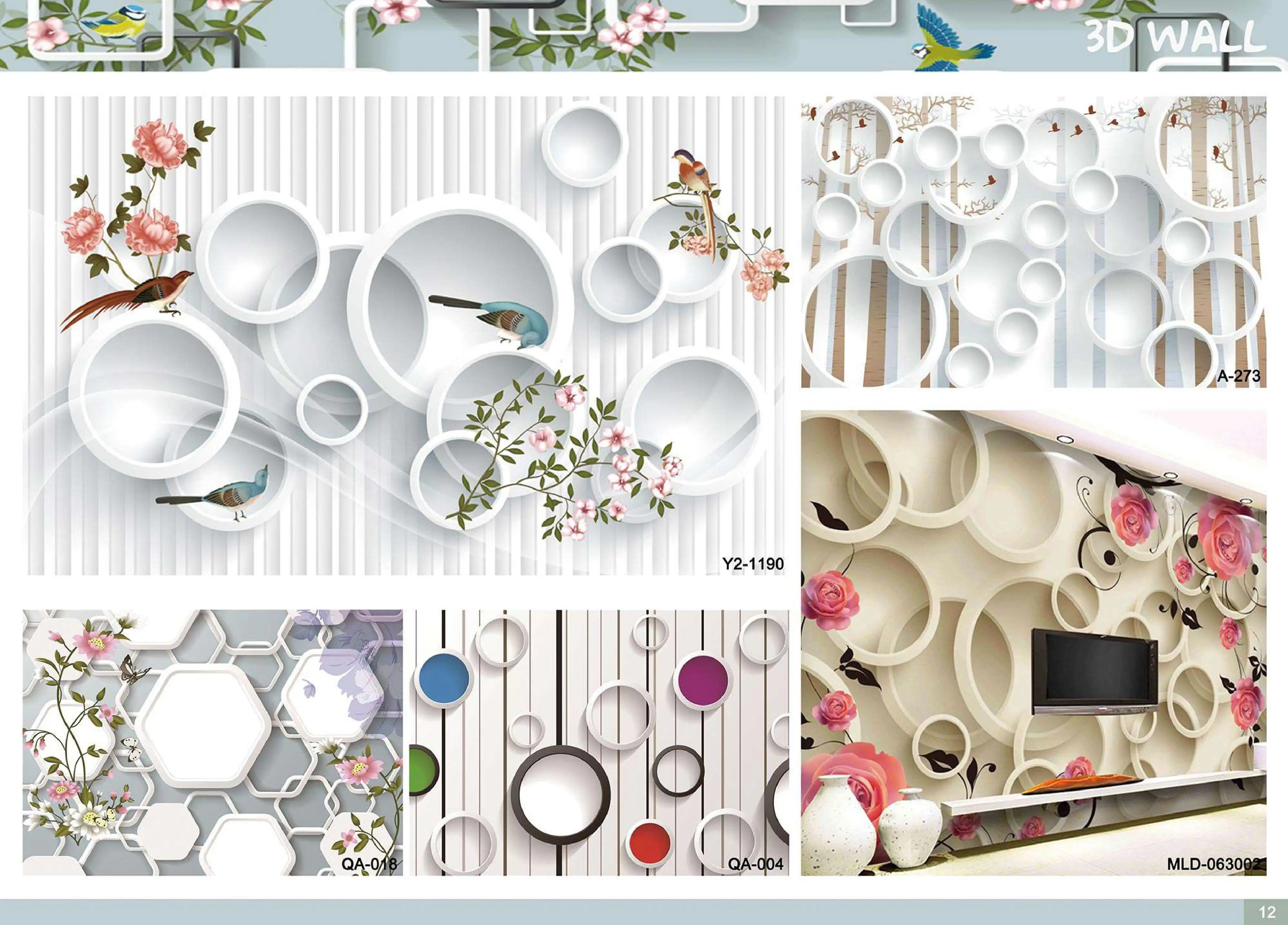 Custom Made 5D Photo Wallpaper - 8D Wall Murals for Home