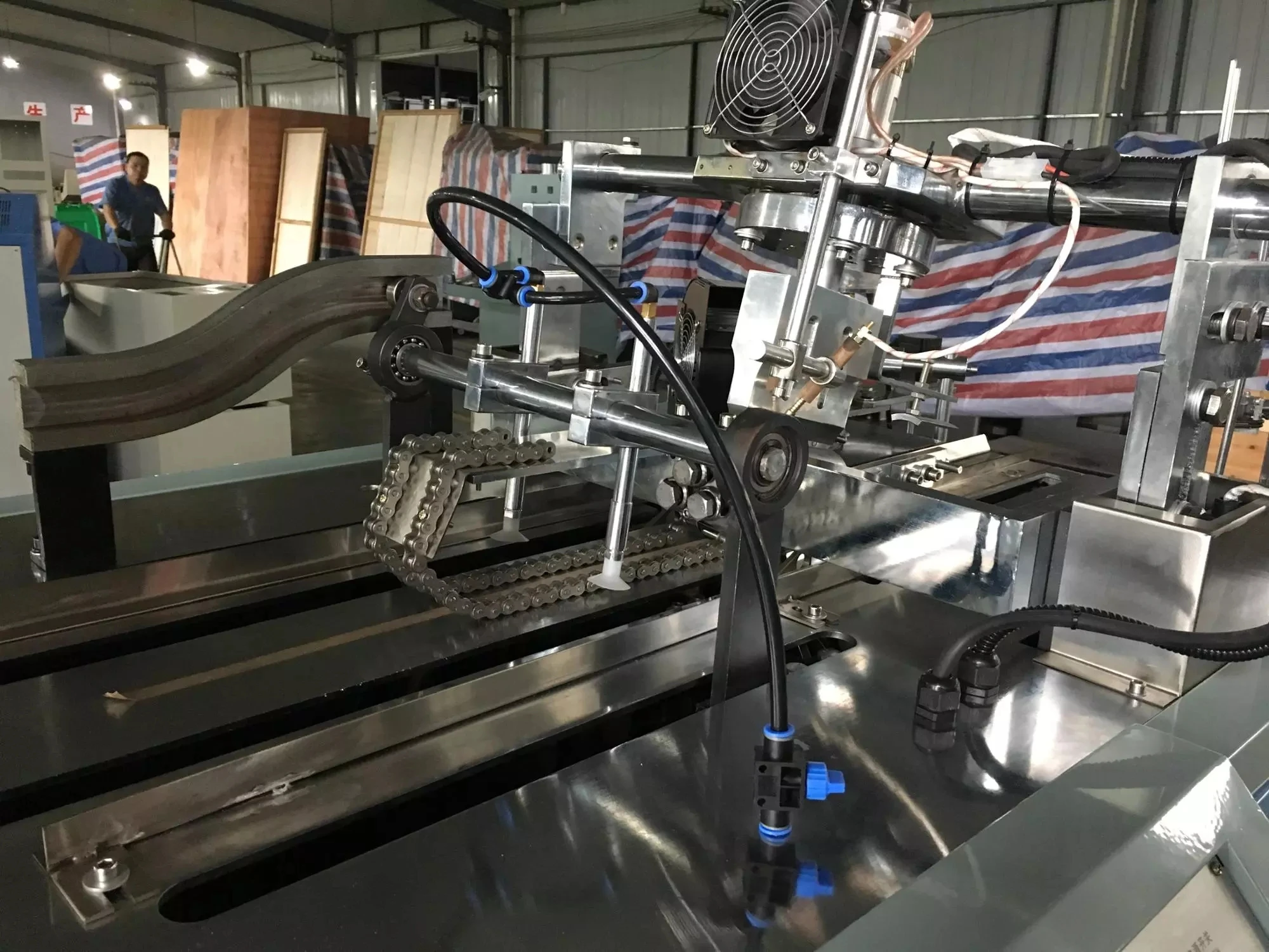 Sini Processing Line Paper Sleeve Closing Machine Paper Cup Sleeve ...