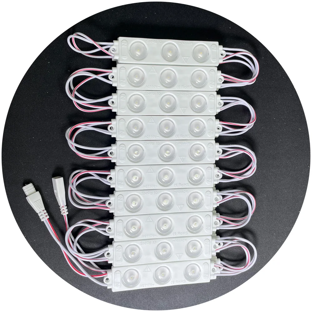 AC 110V 220V High Power Super Brightness 200LM 3 LED Waterproof IP68 ...