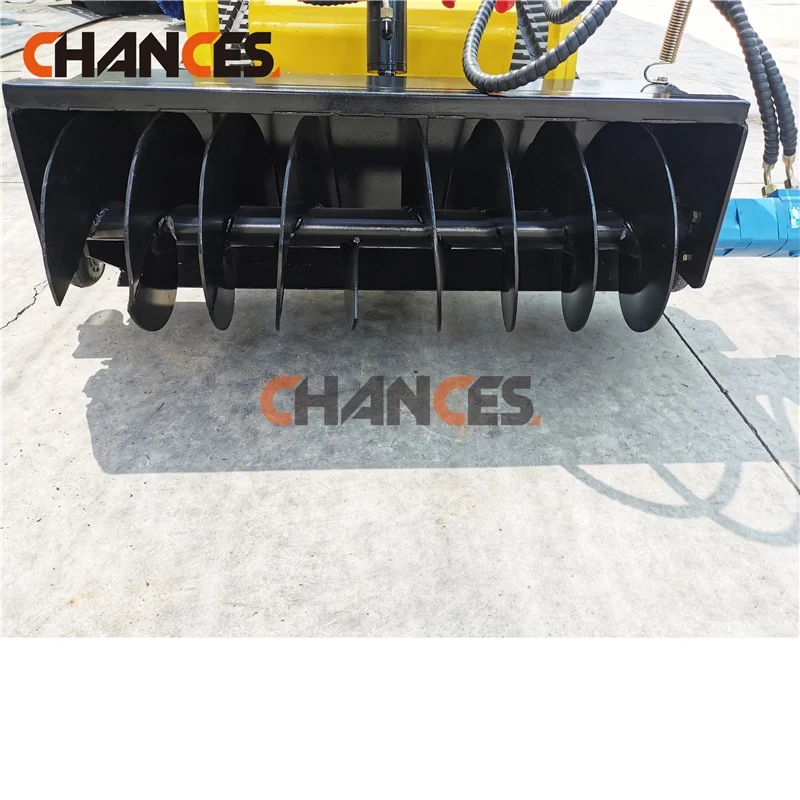 Trench Filler Attachments with Wheels for Mini Skid Steer