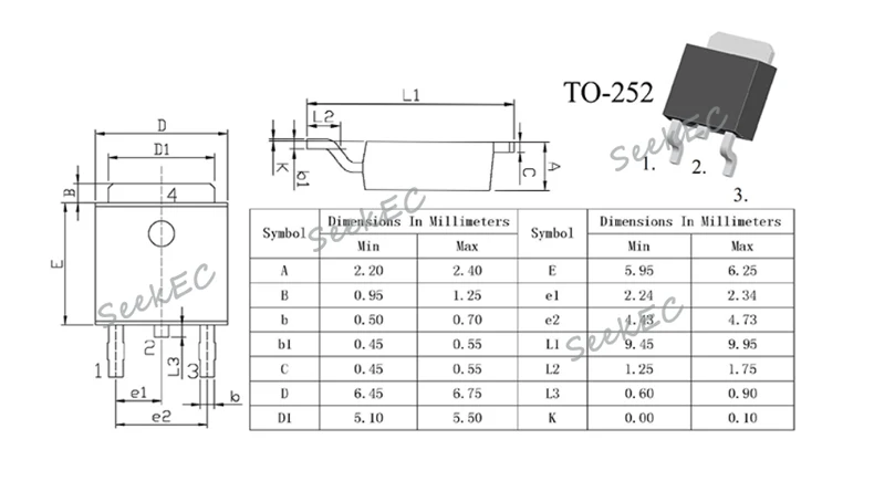 LM7805 Voltage Regulator - 5V, SMD/DIP, ROHS Compliant