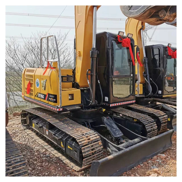 Used China Sany Sy95c Crawler Excavator In Good Condition And High ...
