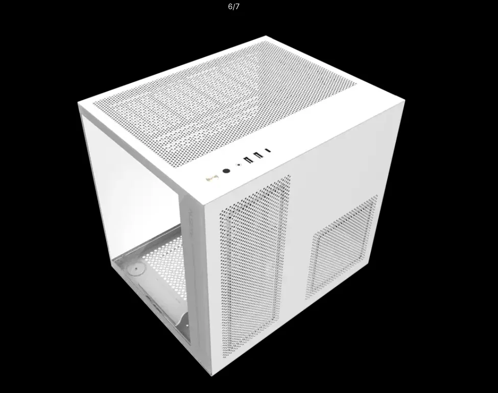 Aluminum Micro Atx Case Matx Case Zzaw C2p Desktop Chassis Computer ...