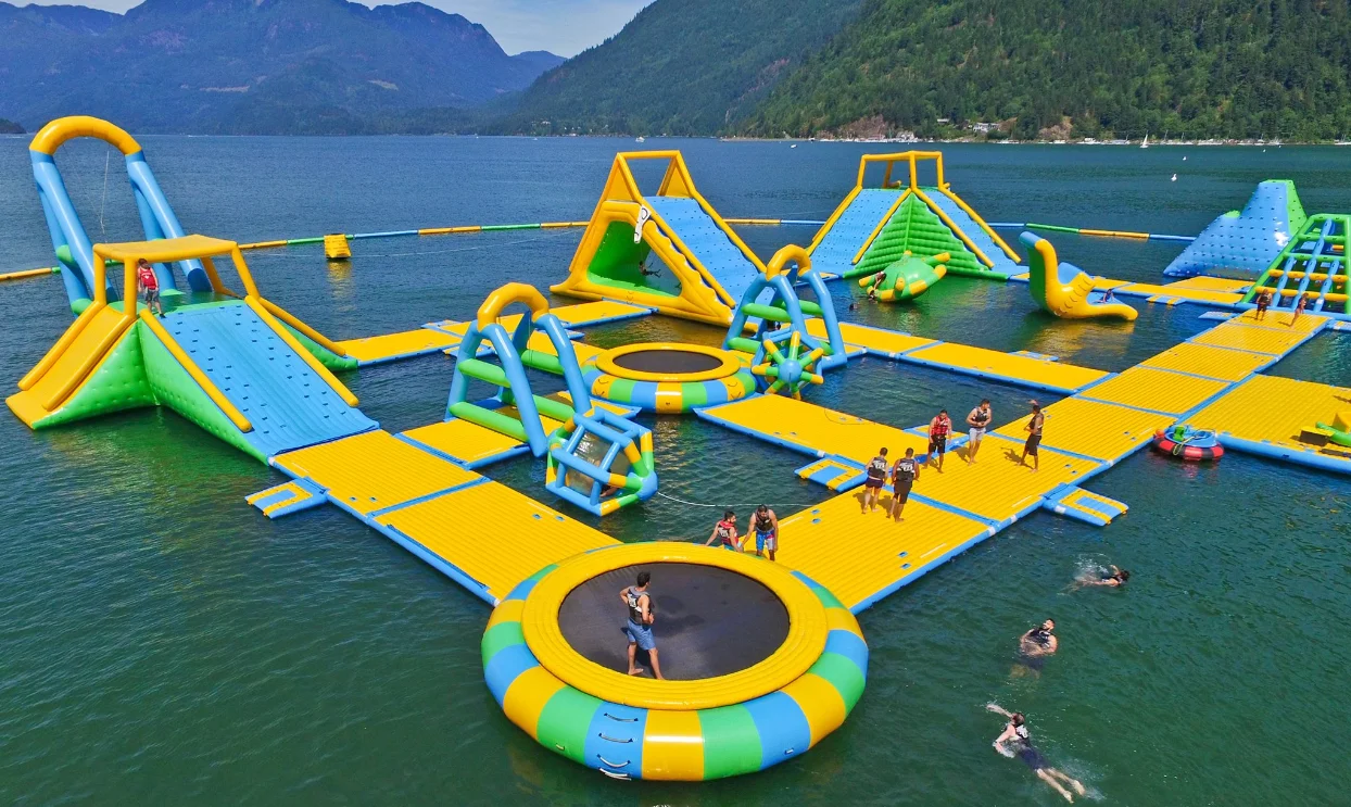 Inflatable Floating Water Park Aqua Park Commercial Inflatable Water ...