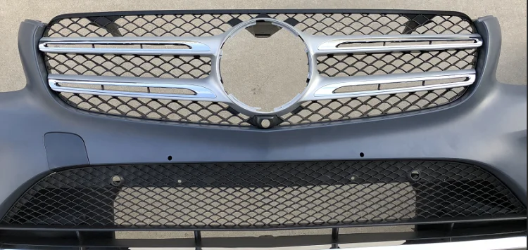 Mercedes GLC AMG Front Bumper Body Kit - High-Quality Parts