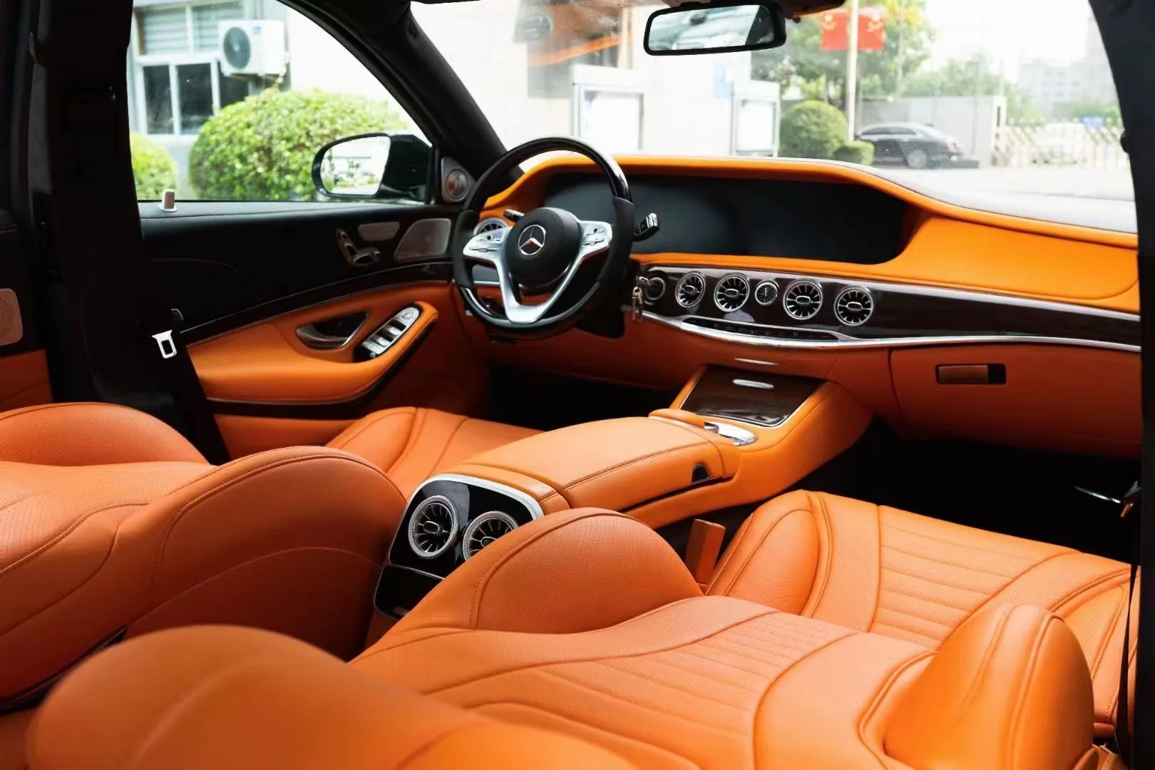 Relyauto W221 to W222 Interior Kit for S Class Luxury Upgrade