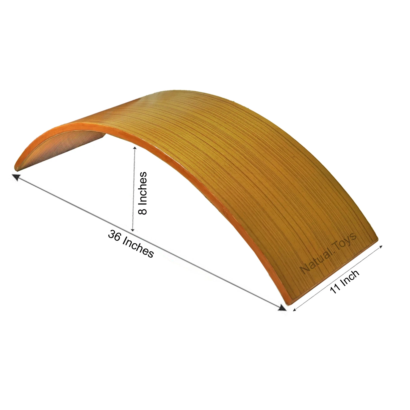 Natural Toys Kids Multifunctional Curvy Balancing Board Toddlers Wobble ...