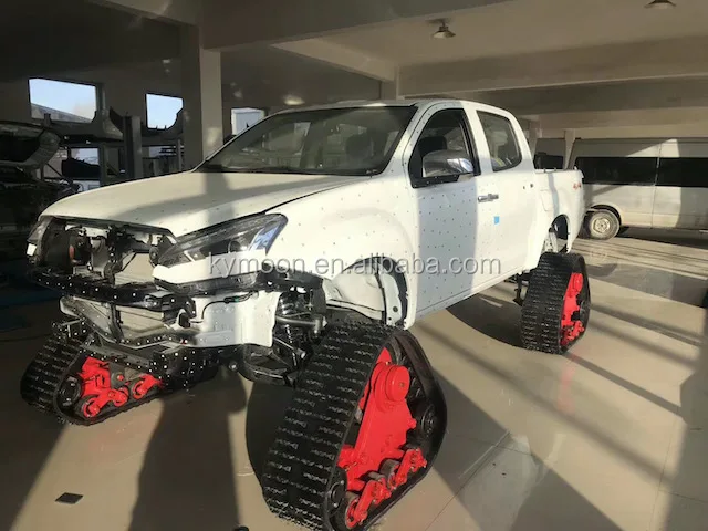 Aluminum & Rubber Track Conversion Systems for Pickup Trucks