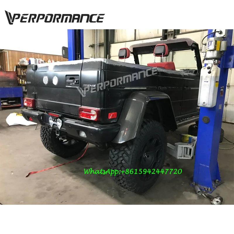 W463 G Class G500 Carbon Fiber Fender Flares 4x4 Style G63 G65 Wide ...