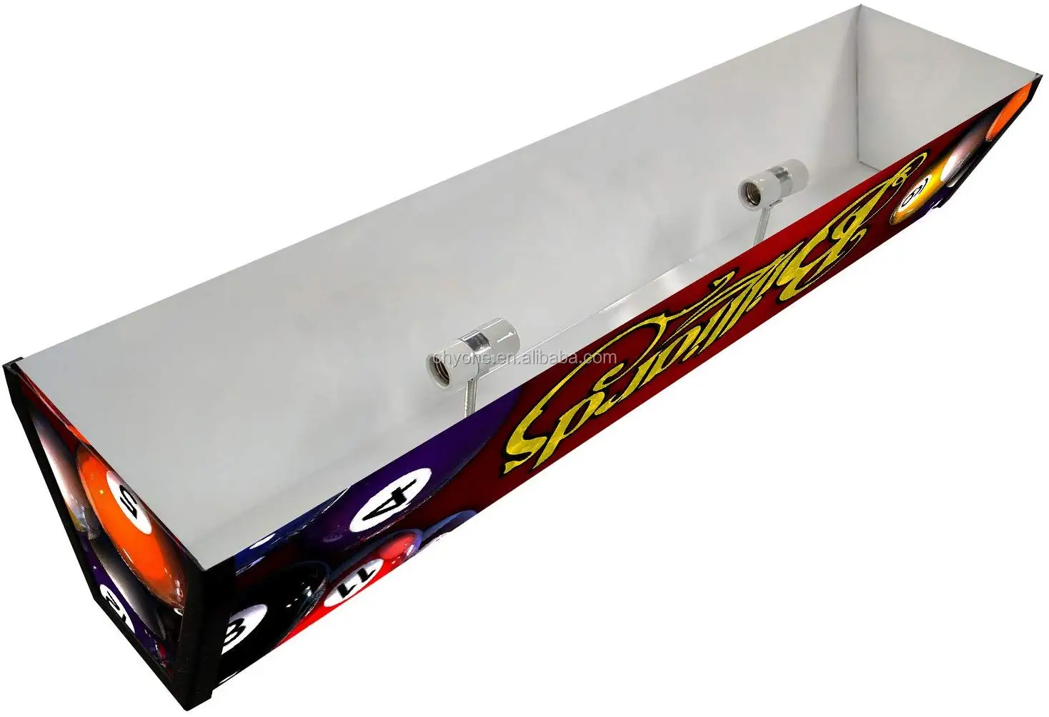 Acrylic 44inch Red Led Snooker Table Light / Pool Table Lighting - Buy ...