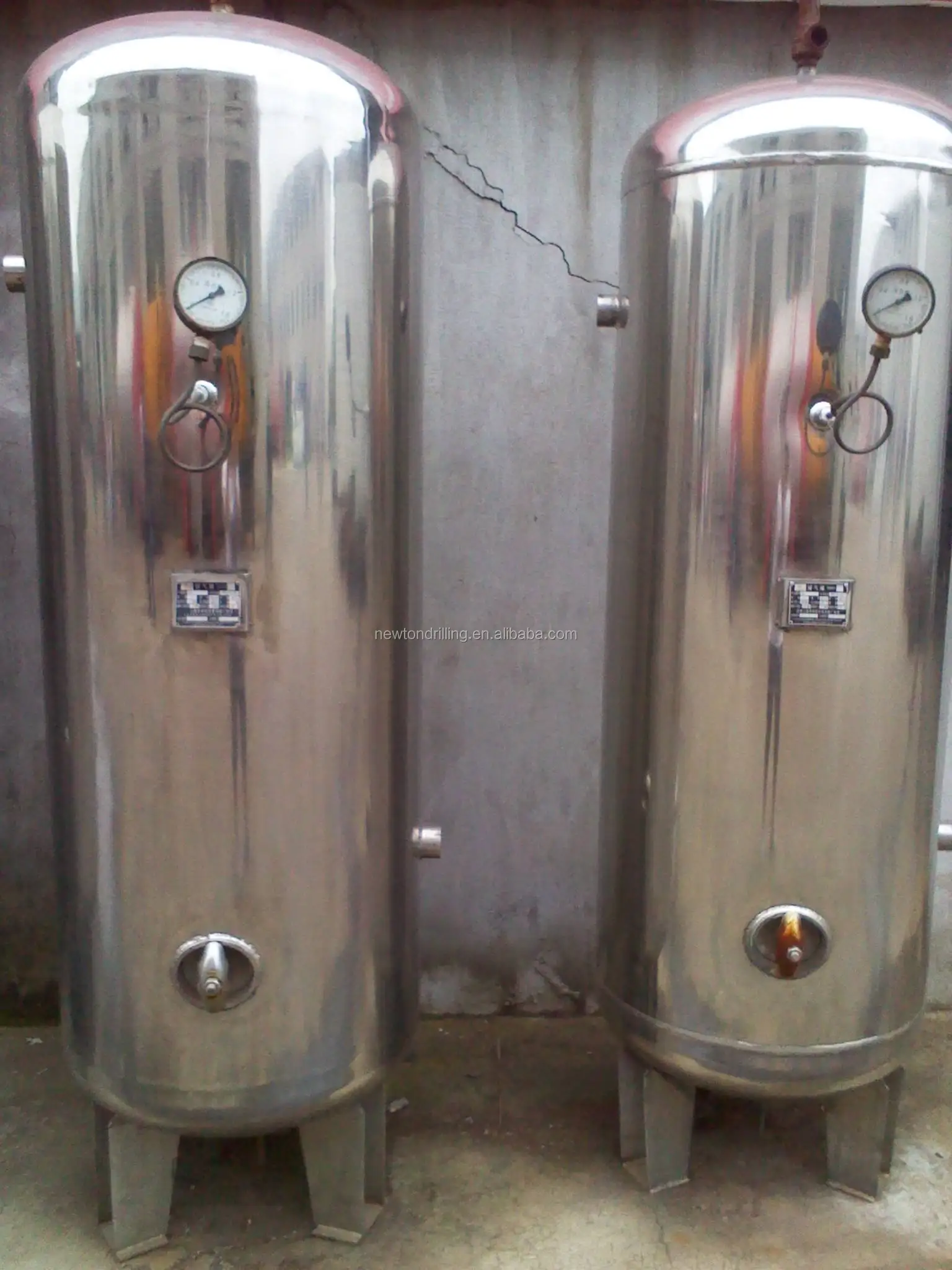 Shenjiang Stainless Steel Air Compressor Storage Tank 600l 10bar - Buy ...