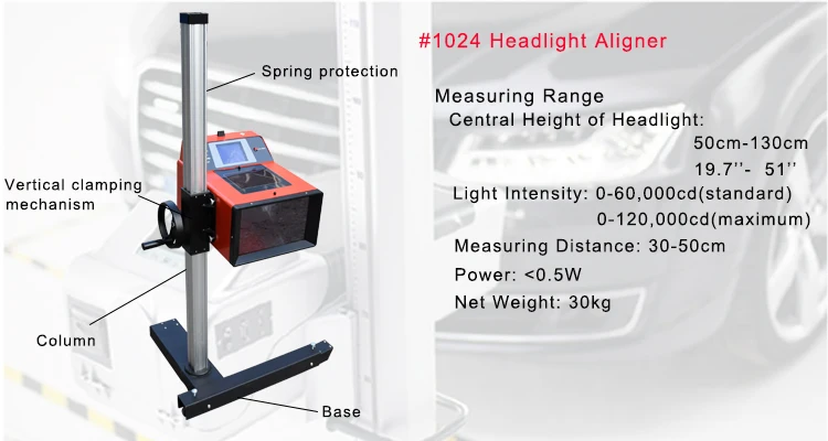 Auto Headlight Aiming Device Headlight Tester - Buy Headlight Tester ...