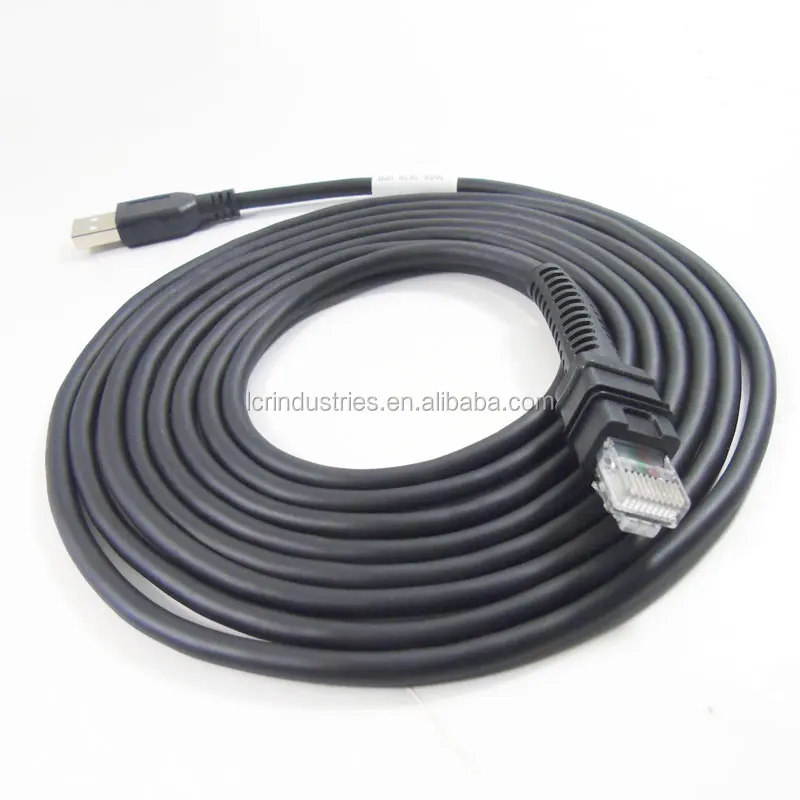 Rj45 / Usb Cable Factory Custom Scanner Cable For Zebra Symbol Barcode ...