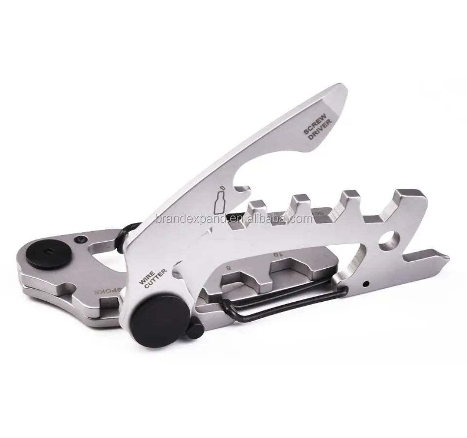 High Quality Tactical Stainless Steel Carabiner Keychain Tool Outdoor ...