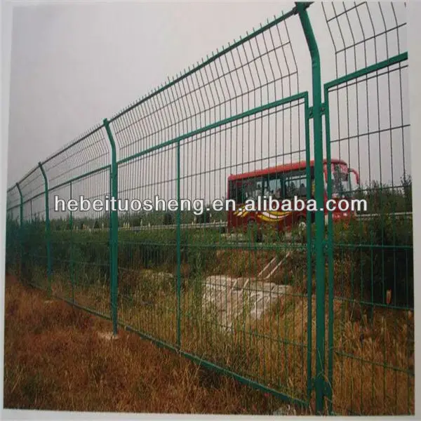 Wire Mesh Fence Designs for Boundary Wall with PVC Coated Diamond Mesh