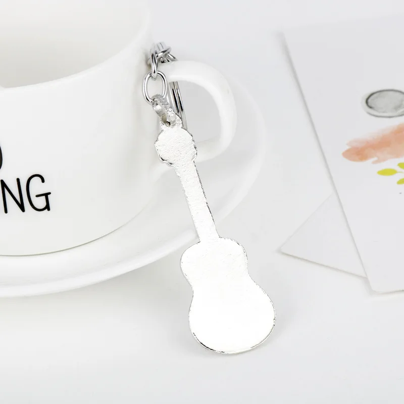 Creative Coco Peripheral Musical Instruments Guitar Key Chain Small ...