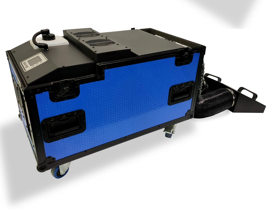 4000W Dual Head Smoke Machine Water-Based Low Fog Stage Equipment with ...