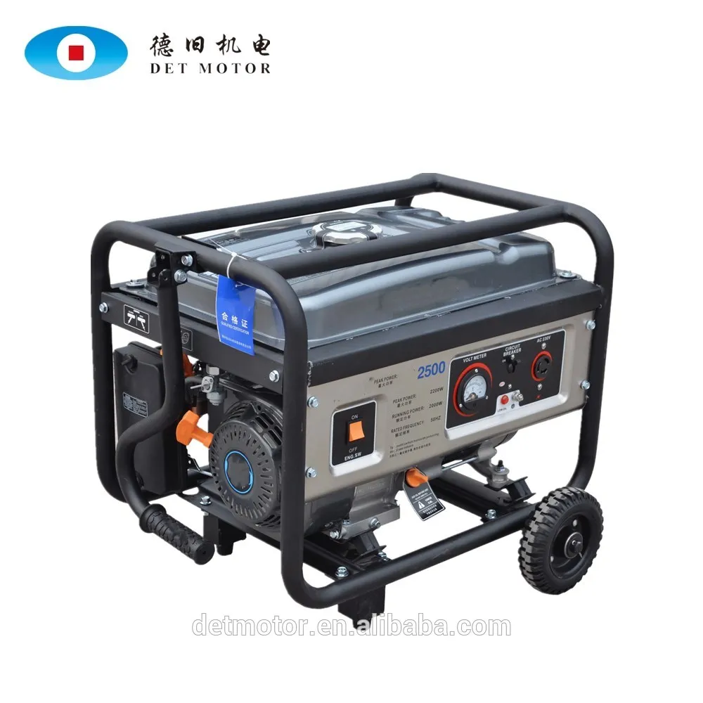 China 5kw Portable Single Phase 6500 Gasoline Generator 5kva Generator Prices - Buy 5kva ...