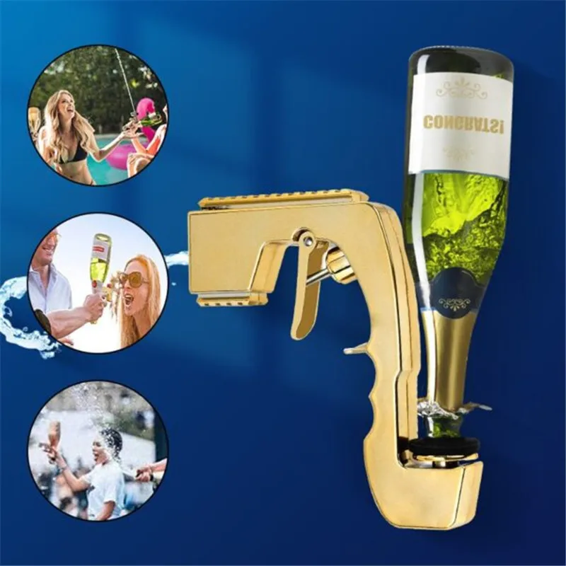 Champagne Gun Sprayer - Durable ABS Plastic Wine Spray Gun