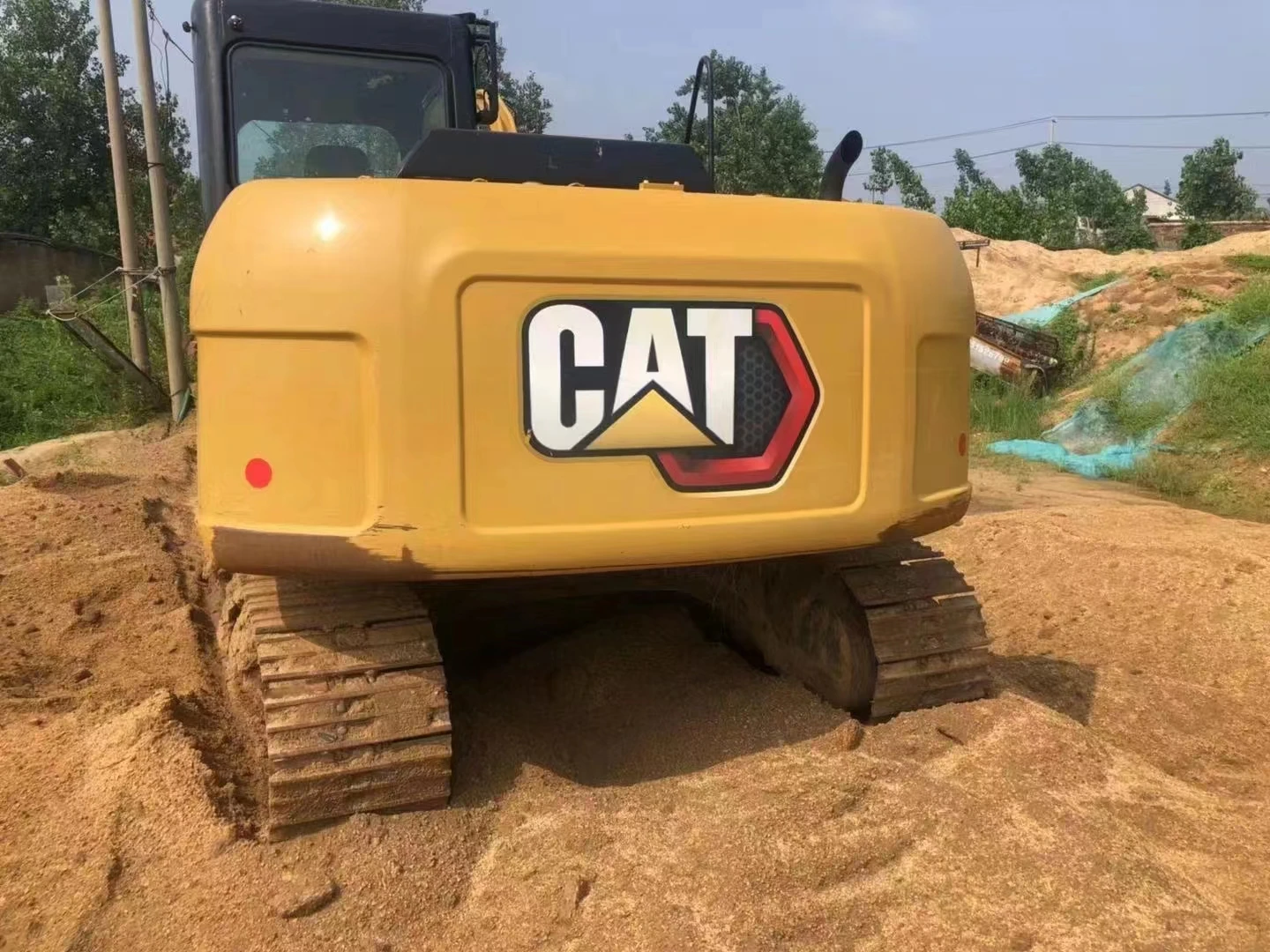 Caterpillar Escavatrice Escavatore Digger Usato 13t Cat313d Cat313b ...