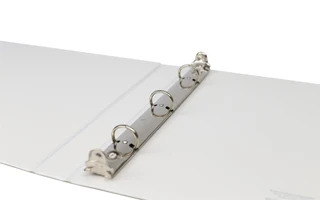 Personalized White Pvc Hardcover Office Paper Storage File Document ...