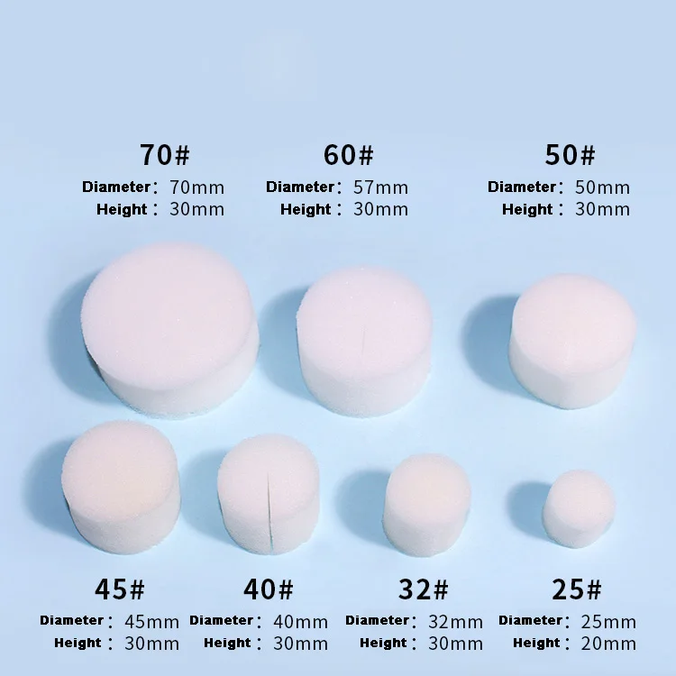 Colorful Neoprene Foam Cloning Collars for Hydroponics