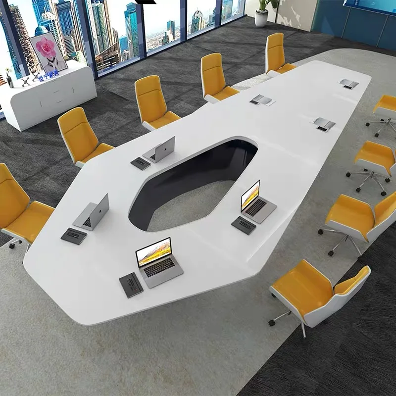 Large Size Diamond Shape Conference Room Table Specifications