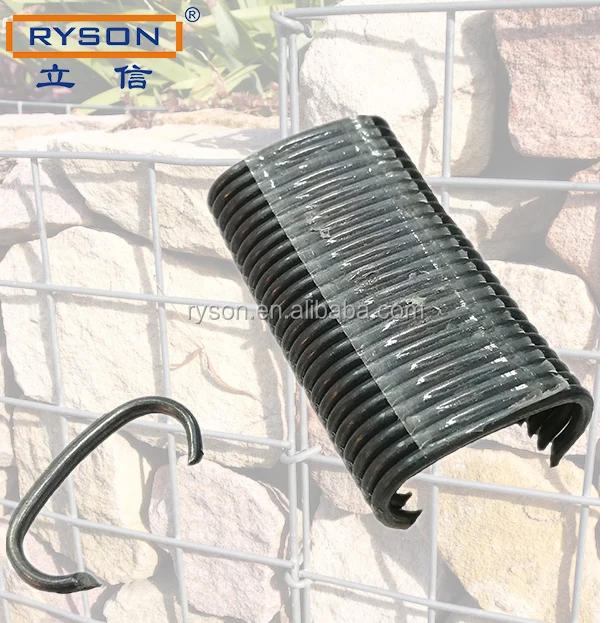 High Tensile Galfan C-Clips for Gabions and Fence Making