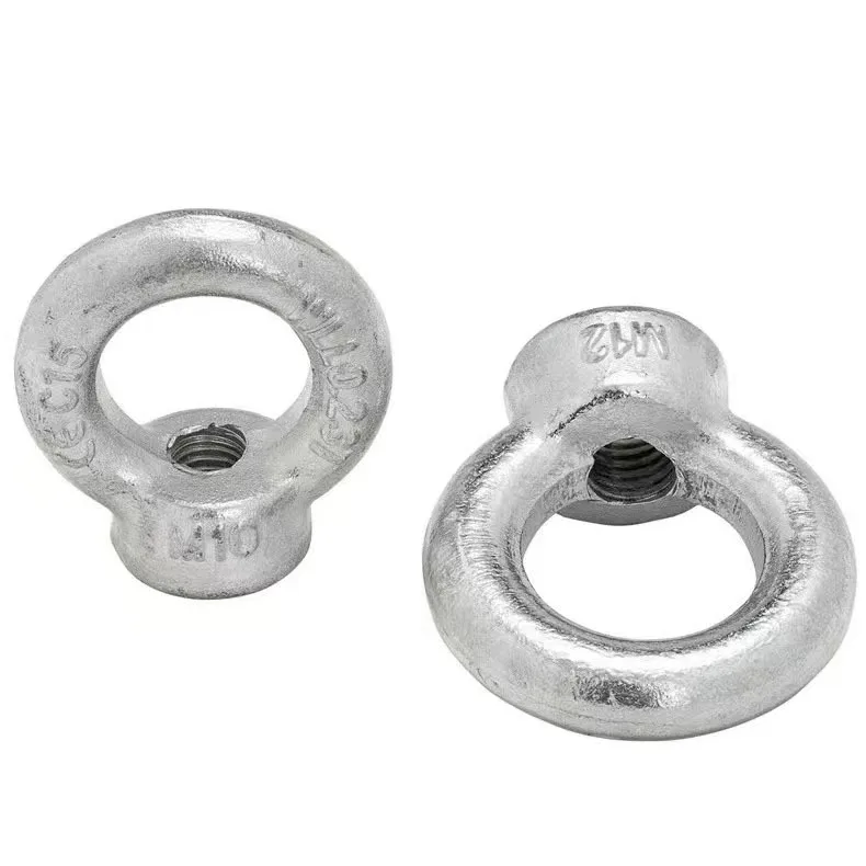 Din 582 Heavy-duty Galvanized Lifting Eye Nut Secure Ring Nut For ...