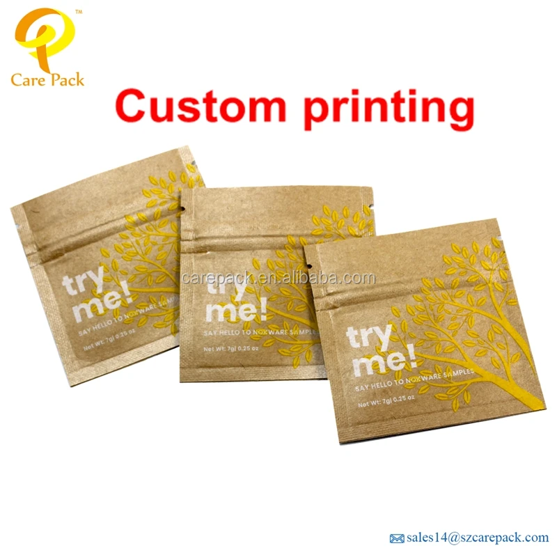 Eco Friendly Water Proof Kraft Paper Sachet For Matcha Green Tea - Buy ...