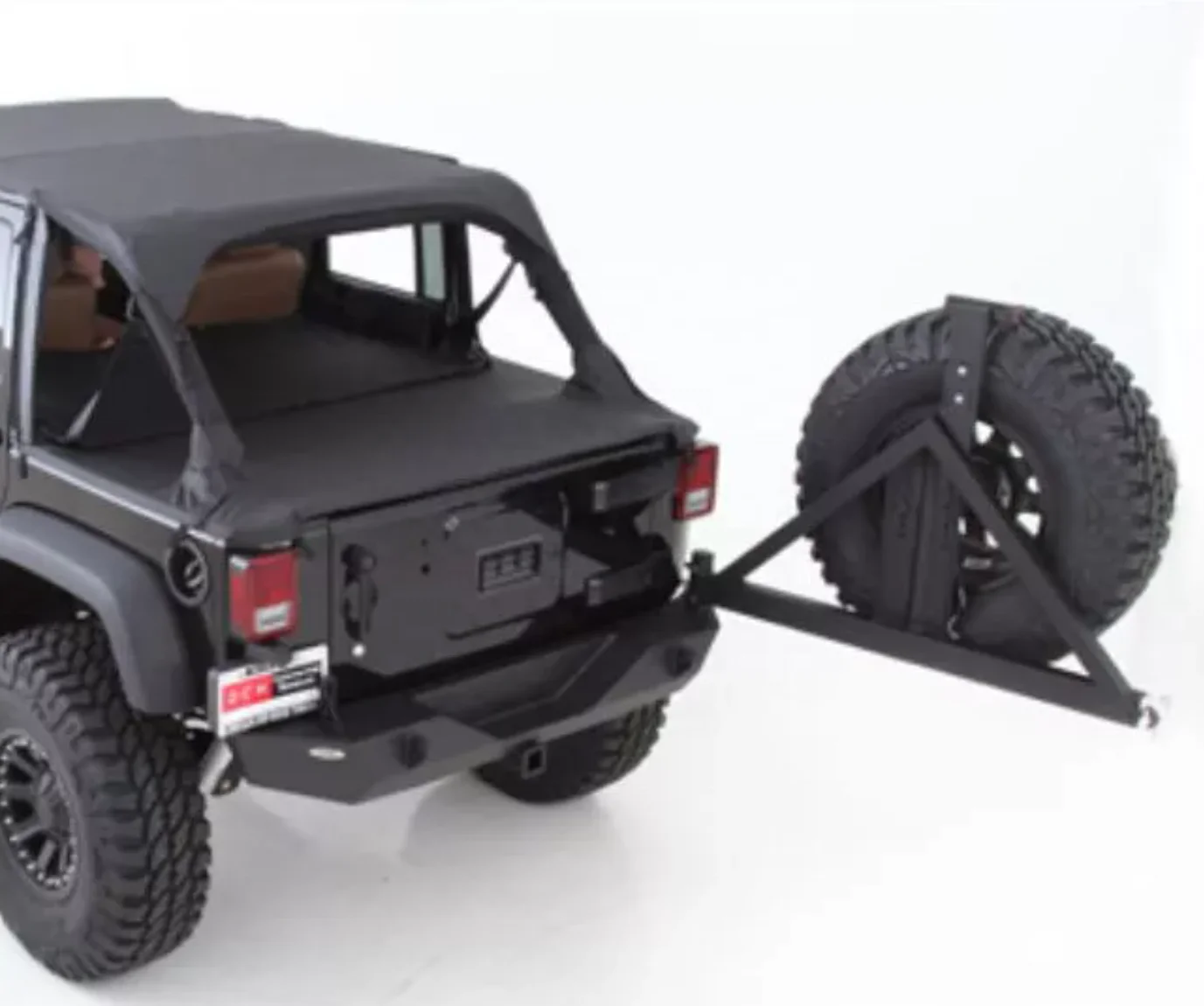 Parachoques delantero para todoterreno, accesorios para Jeep Wrangler ...