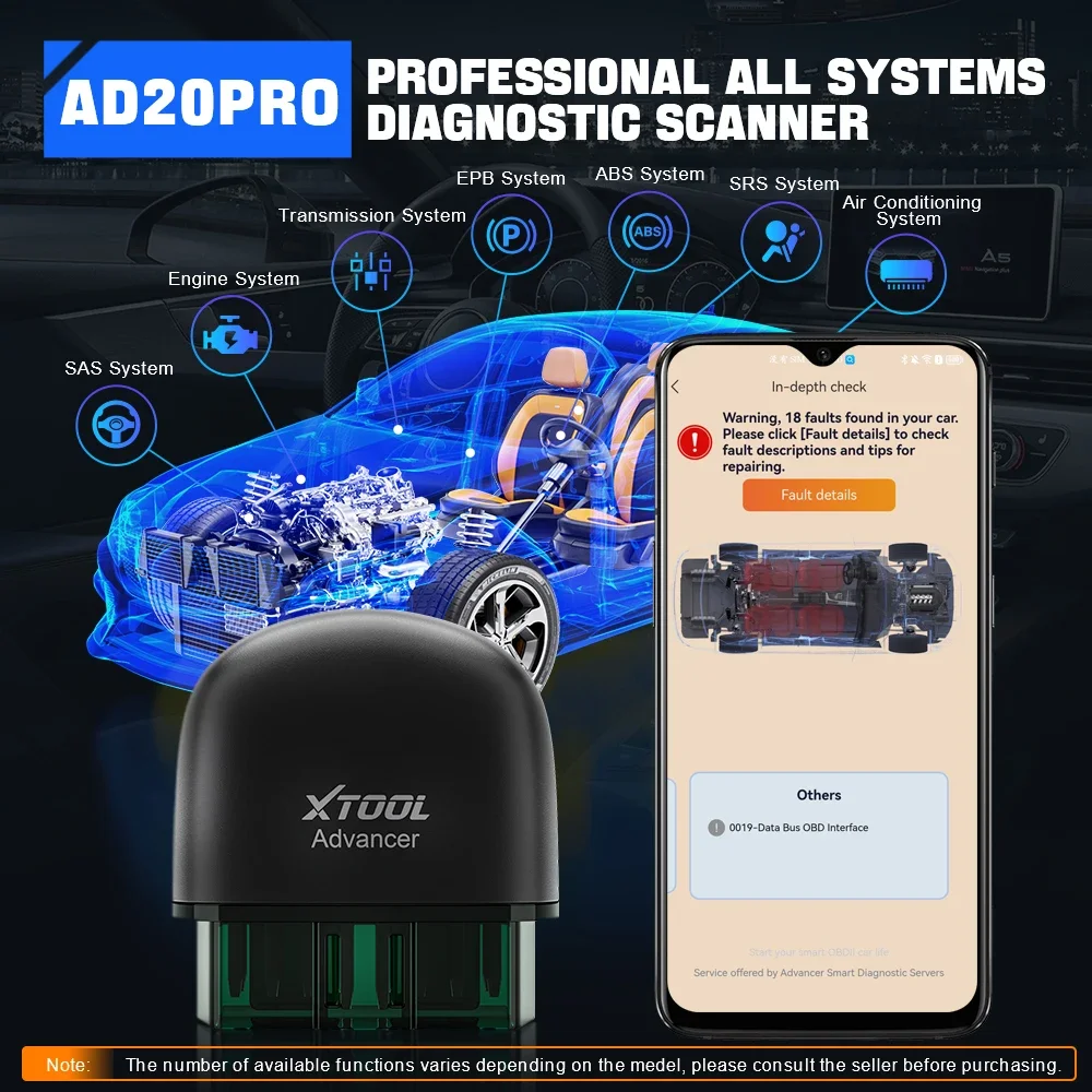 Xtool Ad20 Ad20pro Obd2 Automotive Diagnostic Tools Obd2 Bluetooth ...