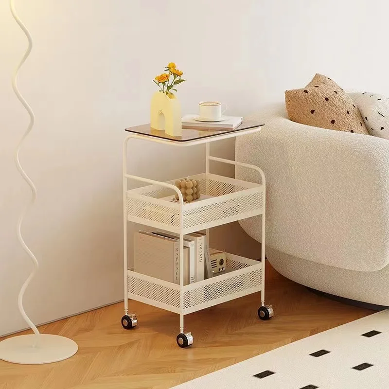 Living Room Storage Rack With Wheels - Buy Storage Cart With Wheels ...