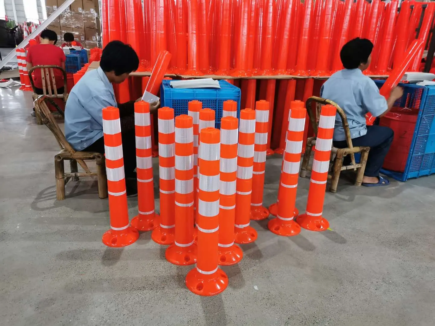 Made In China Traffic Post Anti-collision Spring Loaded Posts ...