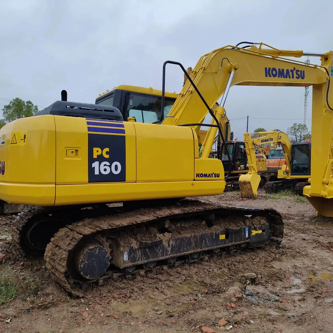 Gebrauchte Komatsu Bagger Pc160-7 Raupen Bagger Pc160 Zum Verkauf ...