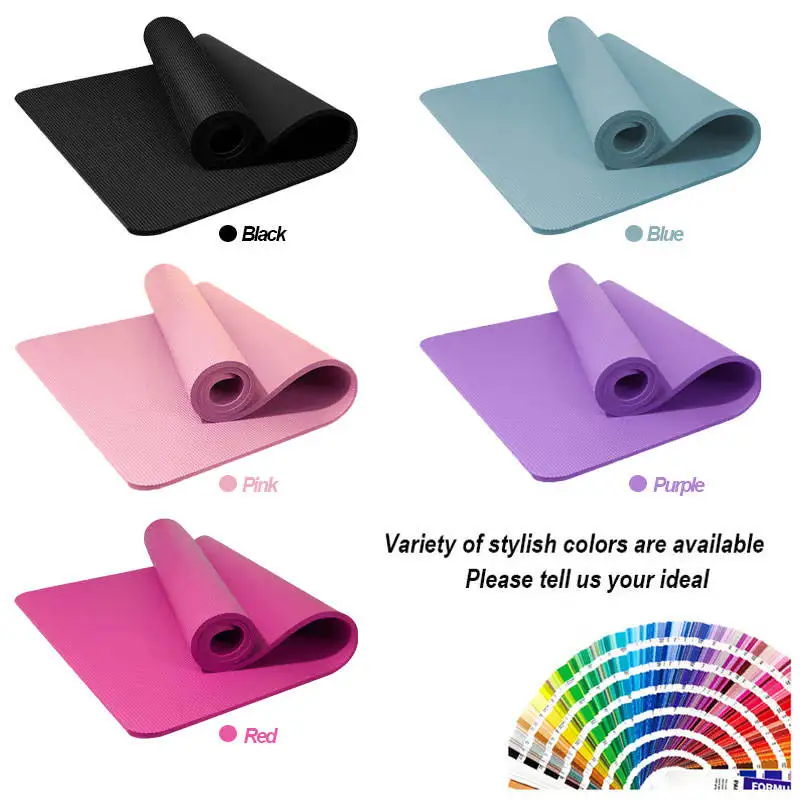 High Quality Customized Logo Non-slip Fitness Yoga Mat Wholesale ...
