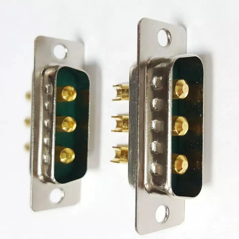 Power Connector D Sub 3w3 Male Waterproof Connector Power Connector 30a ...