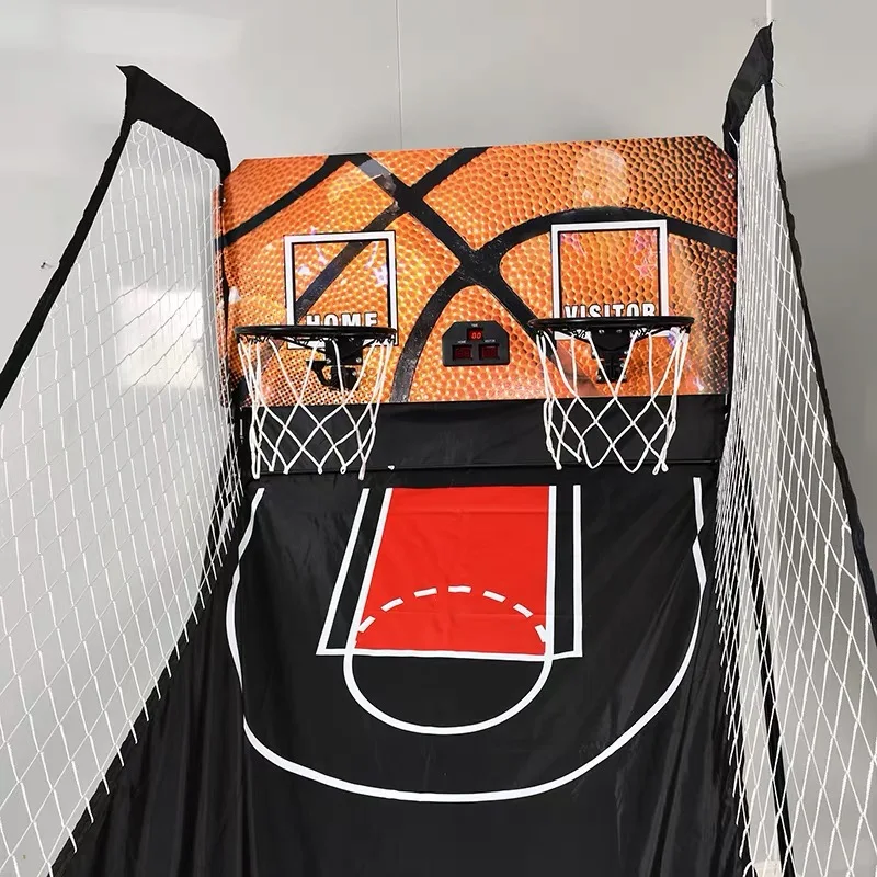 Indoor Two-Players Basketball Game Machine - Foldable Fun