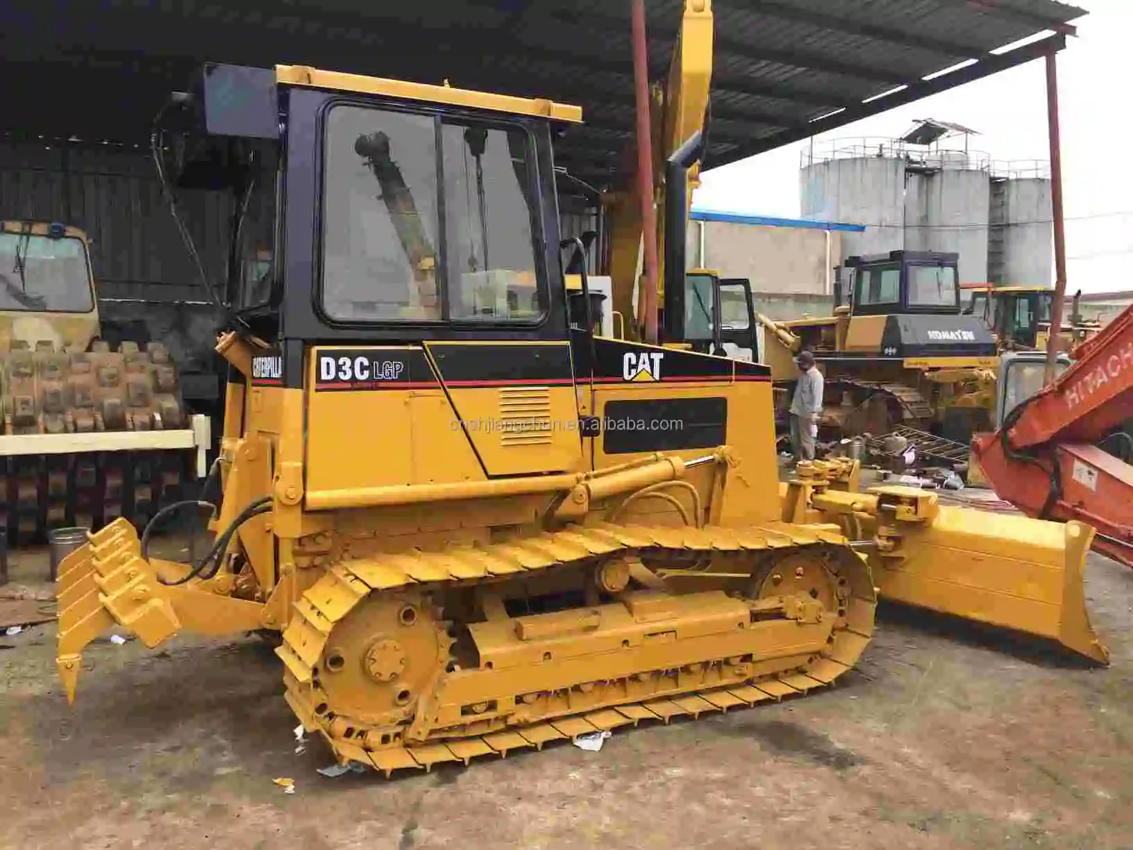 Original Japan Used CAT Bulldozer CAT D3C with High Quality for Sale ...