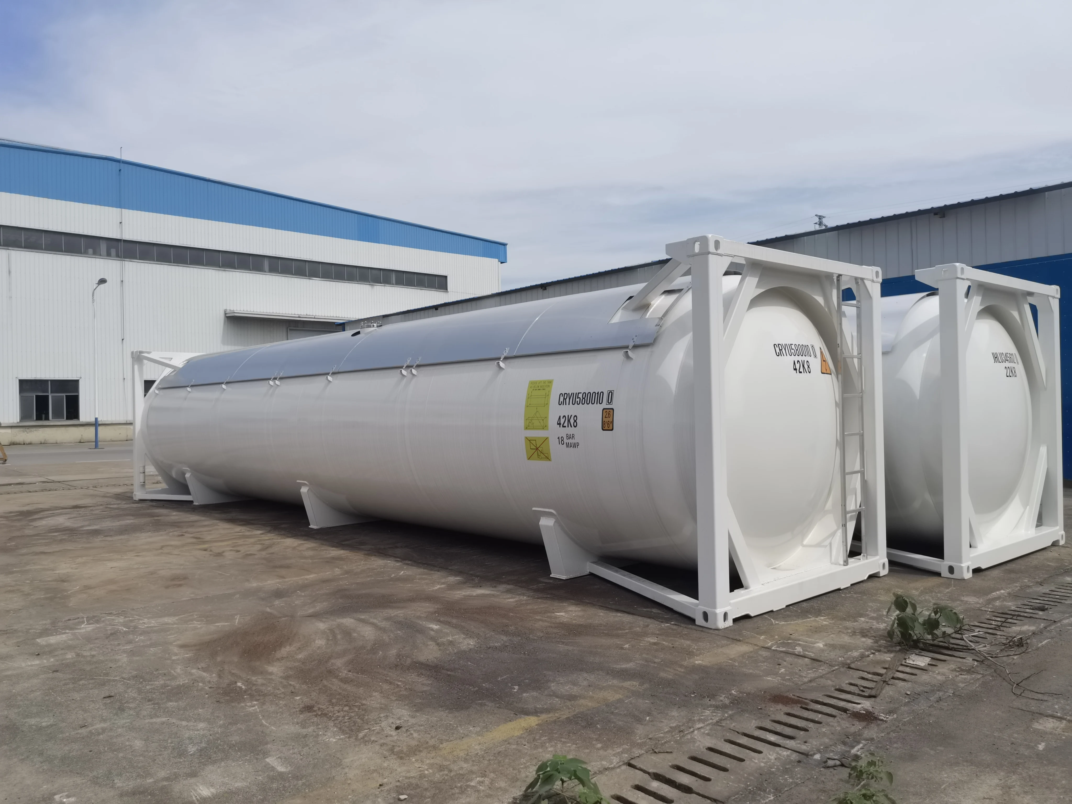 40ft T50 Lpg Liquidized Gas Tank Container With Bv Certification - Buy ...