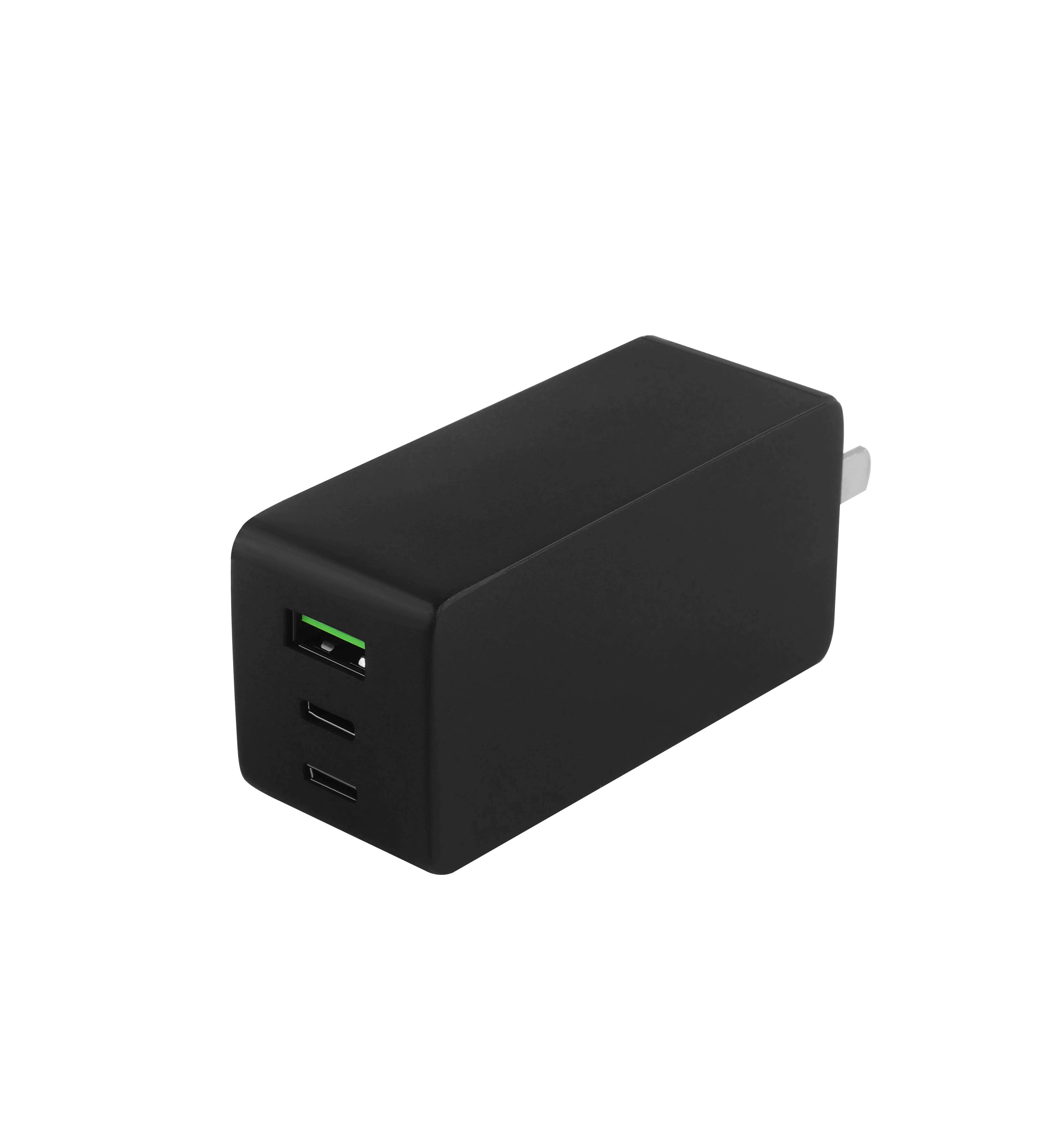 65w 2c1a 3 Port Pd Gan High Power Fast Charging Type-c Qc3.0 Wall ...