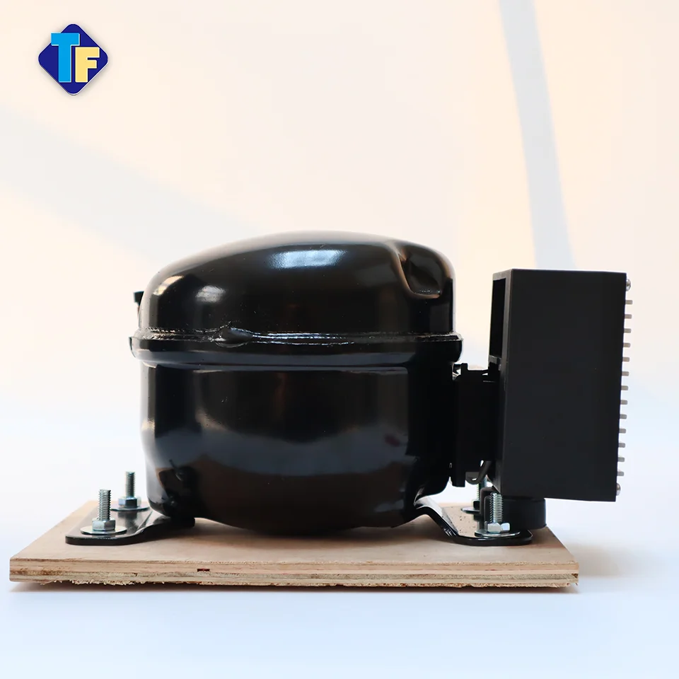 R134a 12 24V DC Compressor for Mini Fridge Vehicle Refrigeration