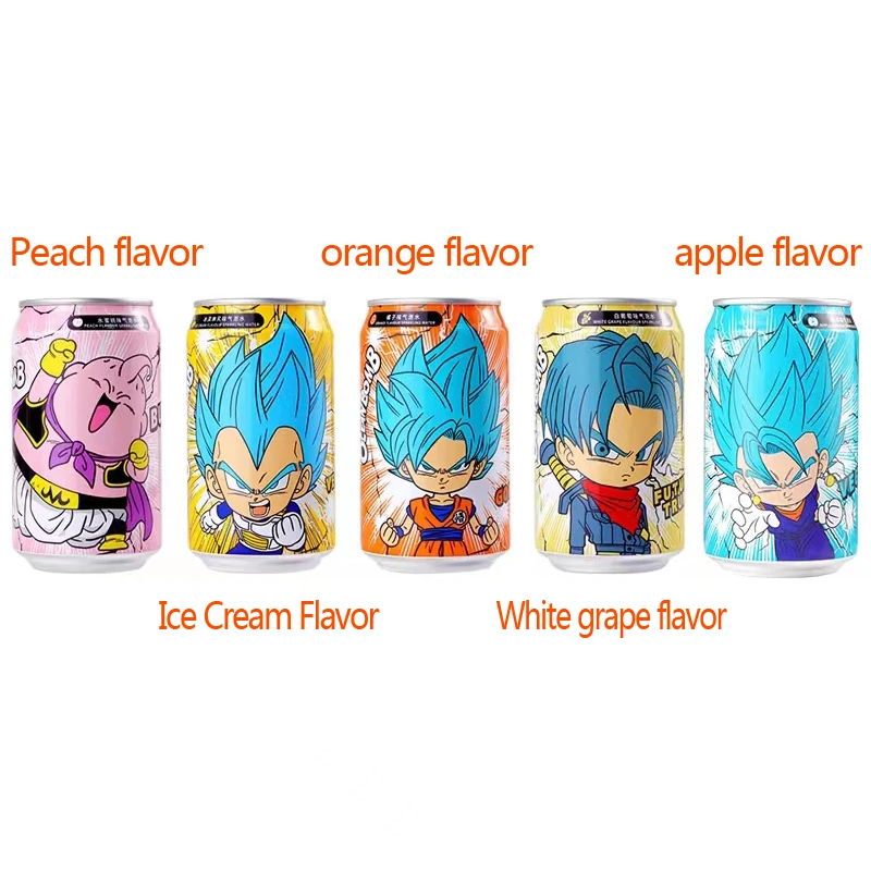 Dragon Ball Apple Flavor 330ml Ramune - Exotic Drinks