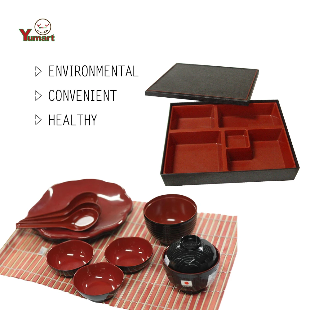 Melamine Dinnerware Set Stylish and Durable Box for Serving and Storing ...