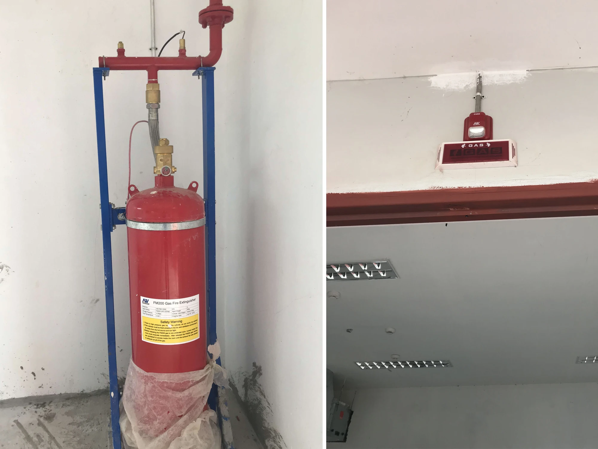 Asenware FM200 Fire Suppression Systems - Reliable & Efficient