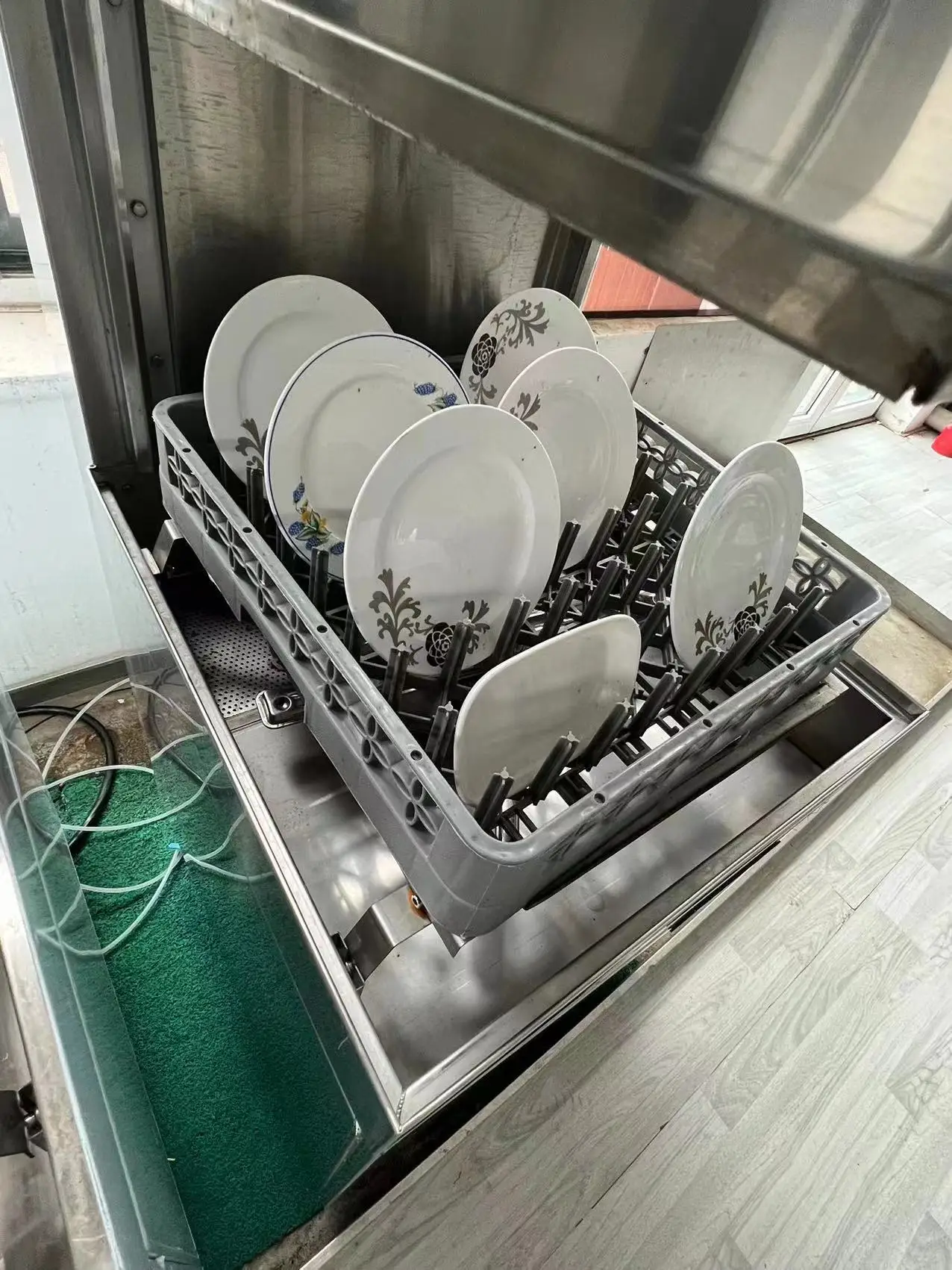 Commercial Restaurant Dishwasher Machine Kitchen Countertop Dishwasher ...