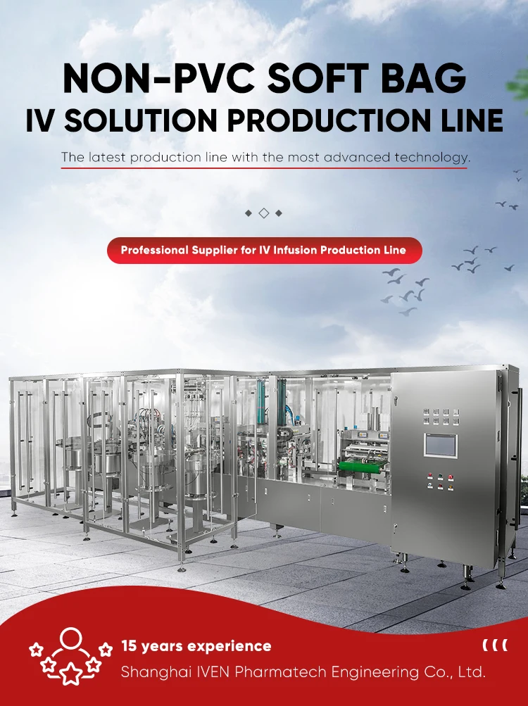 1000-6000 Bph Normal Saline Iv Solution Filling Machine Manufacturing ...