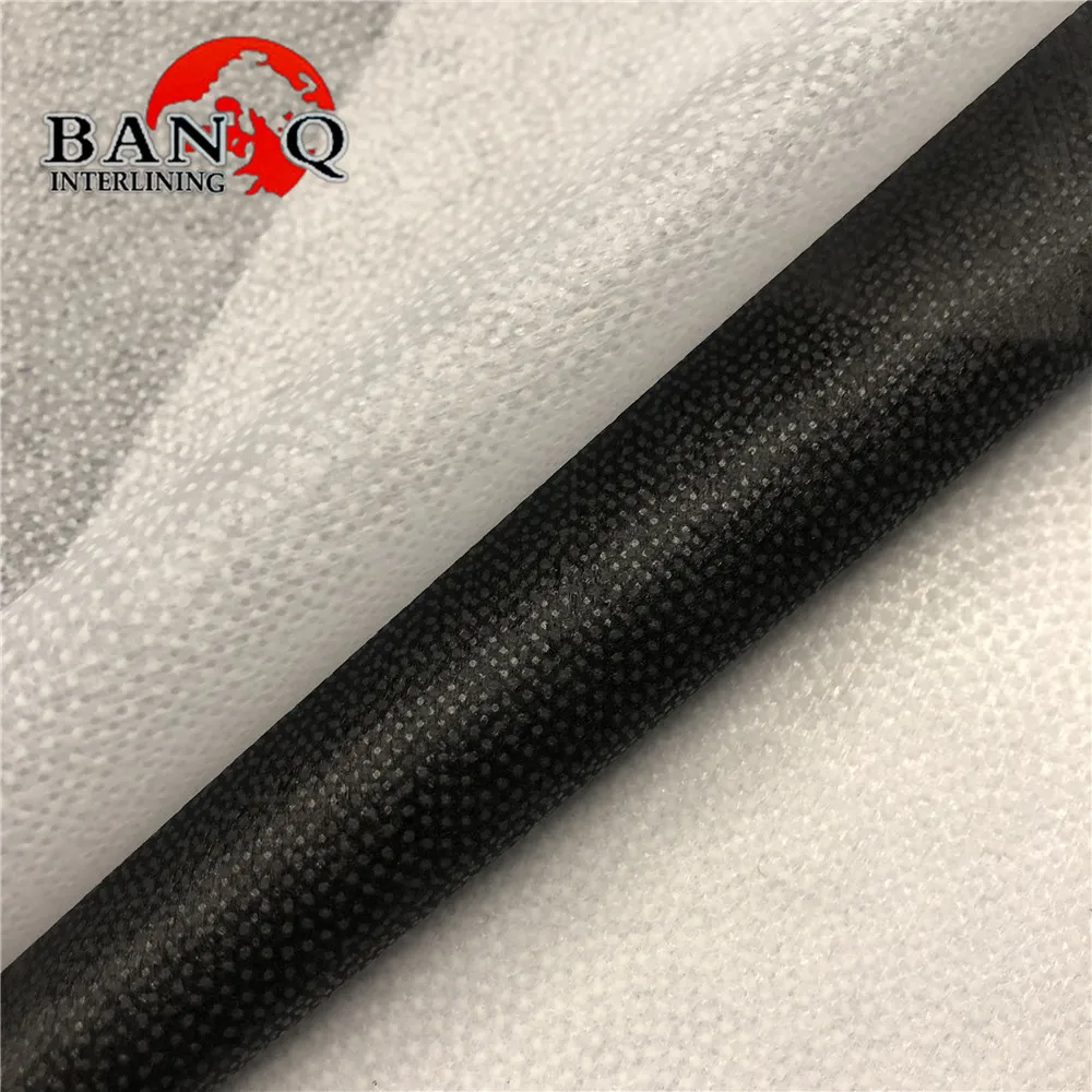 Good Price Fusible Pes Single Dot Non Woven Interfacing/thermo-bonded ...