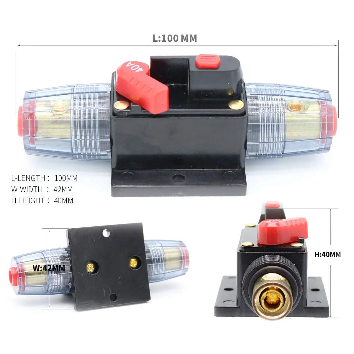GG Marine Accessories 30A Self-Resetting Circuit Breaker Resettable ...