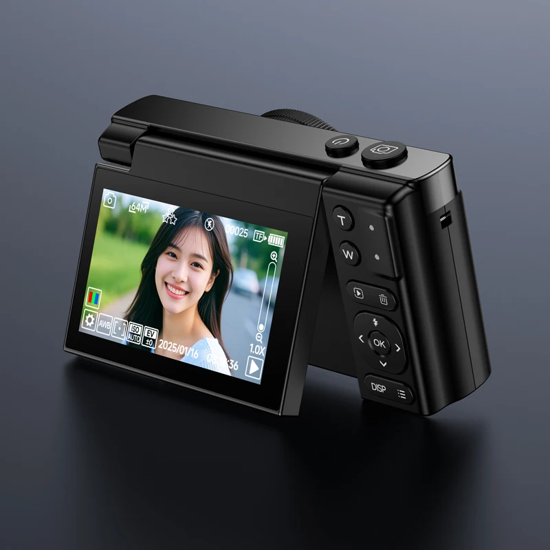 Professional 4K HD Compact Digital Video Camera with 16X Zoom